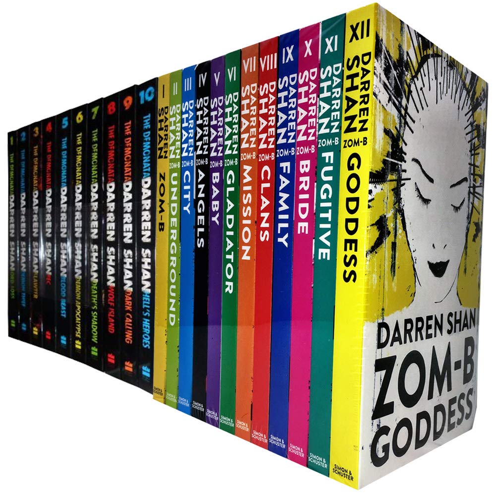 Darren shan zom-b and demonata 22 books collection set: Darren Shan ...