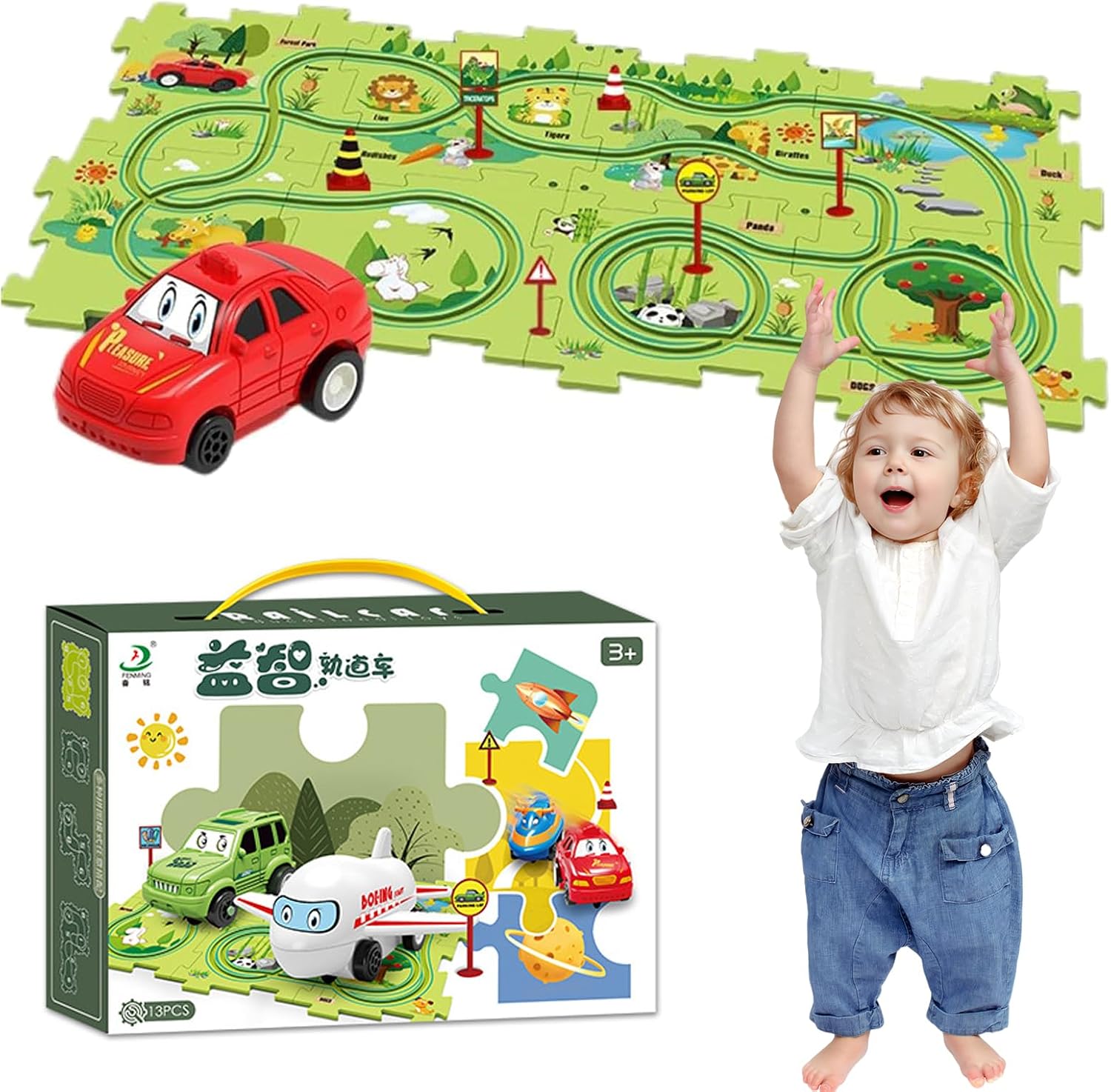 Amazon.co.jp: DIY Assemble Electric Trolley, Railway Vehicle Building ...