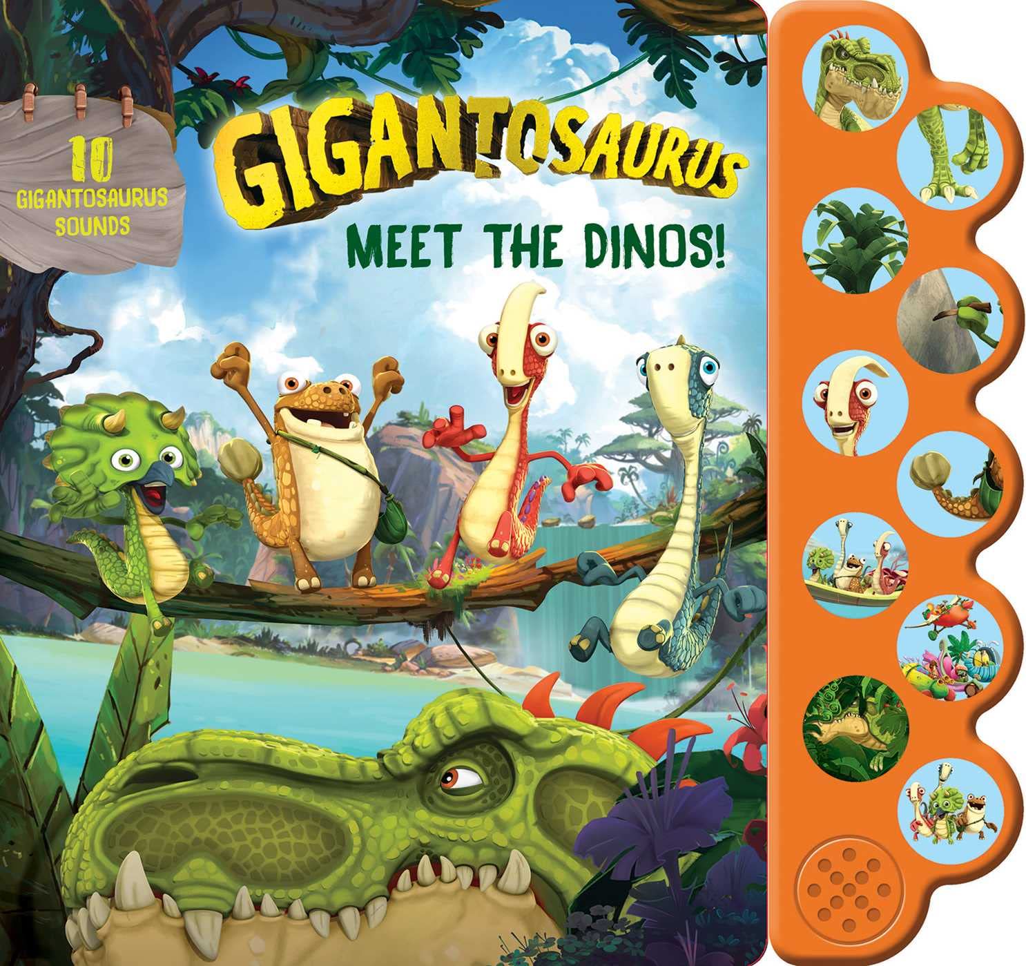 Amazon.com: Gigantosaurus: Meet the Dinos! (10-Button Sound Books ...
