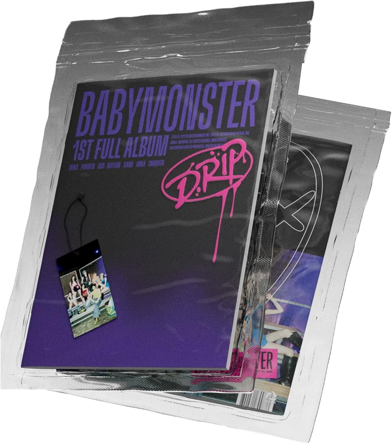 Amazon.com: BABYMONSTER 1st FULL ALBUM [DRIP] Photobook ZIP LOCK ...