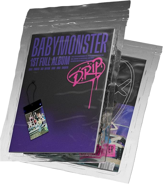 Amazon.com: BABYMONSTER 1st FULL ALBUM [DRIP] Photobook ZIP LOCK ...
