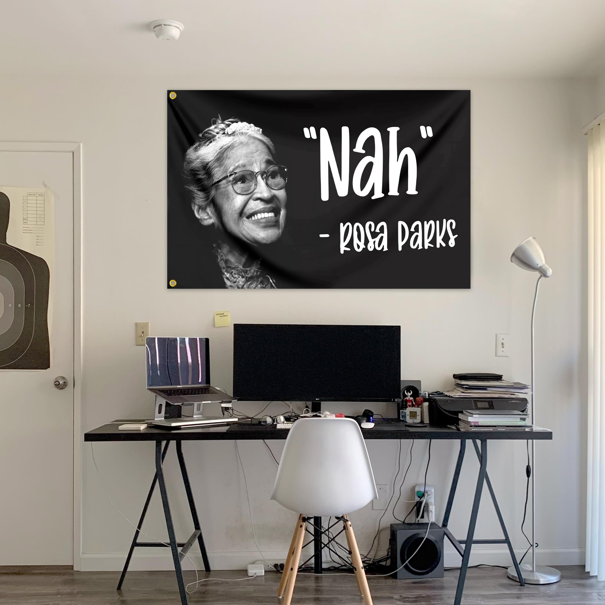 Snapklik.com : NAH Rosa Parks Flag 3X5 Ft Funny Quote Meme Man Cave ...