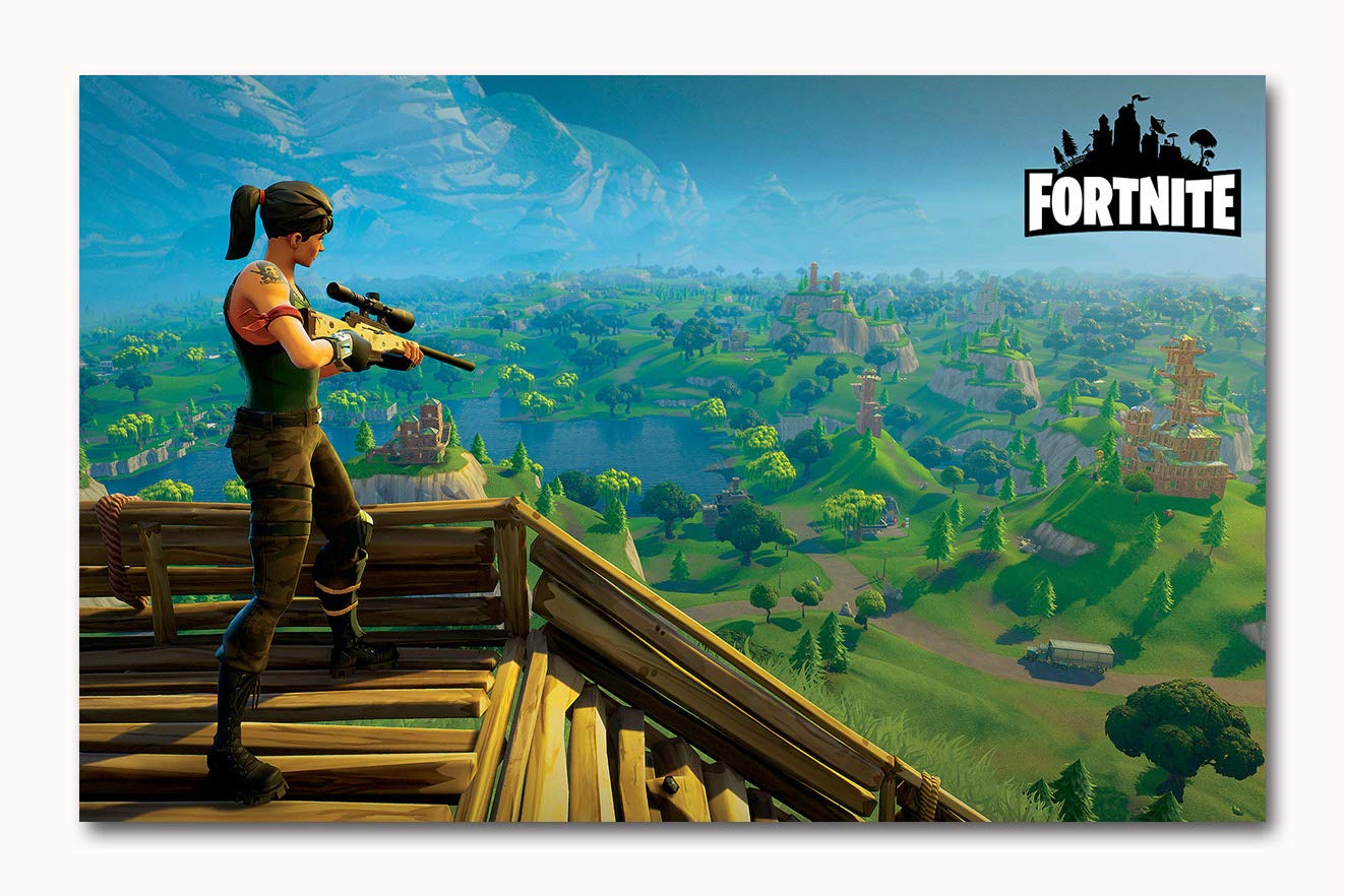 Tamatina Laminated Paper Assault Trooper Fortnight Poster (23 X 35 Inch ...