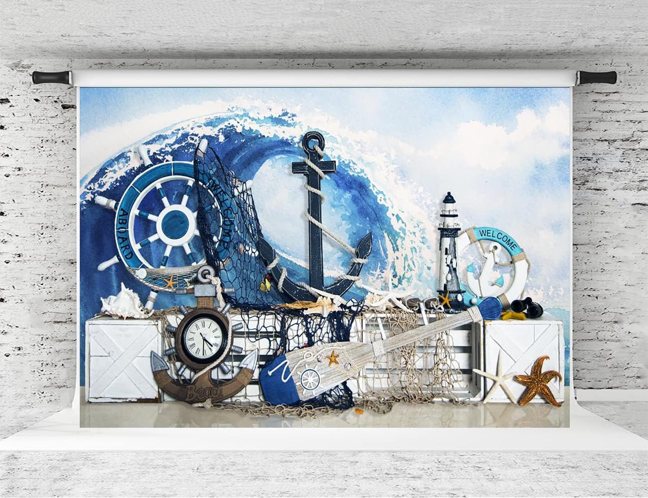 Amazon.com : Kate Sailing Backdrops Ocean The Sea Children Birthday ...