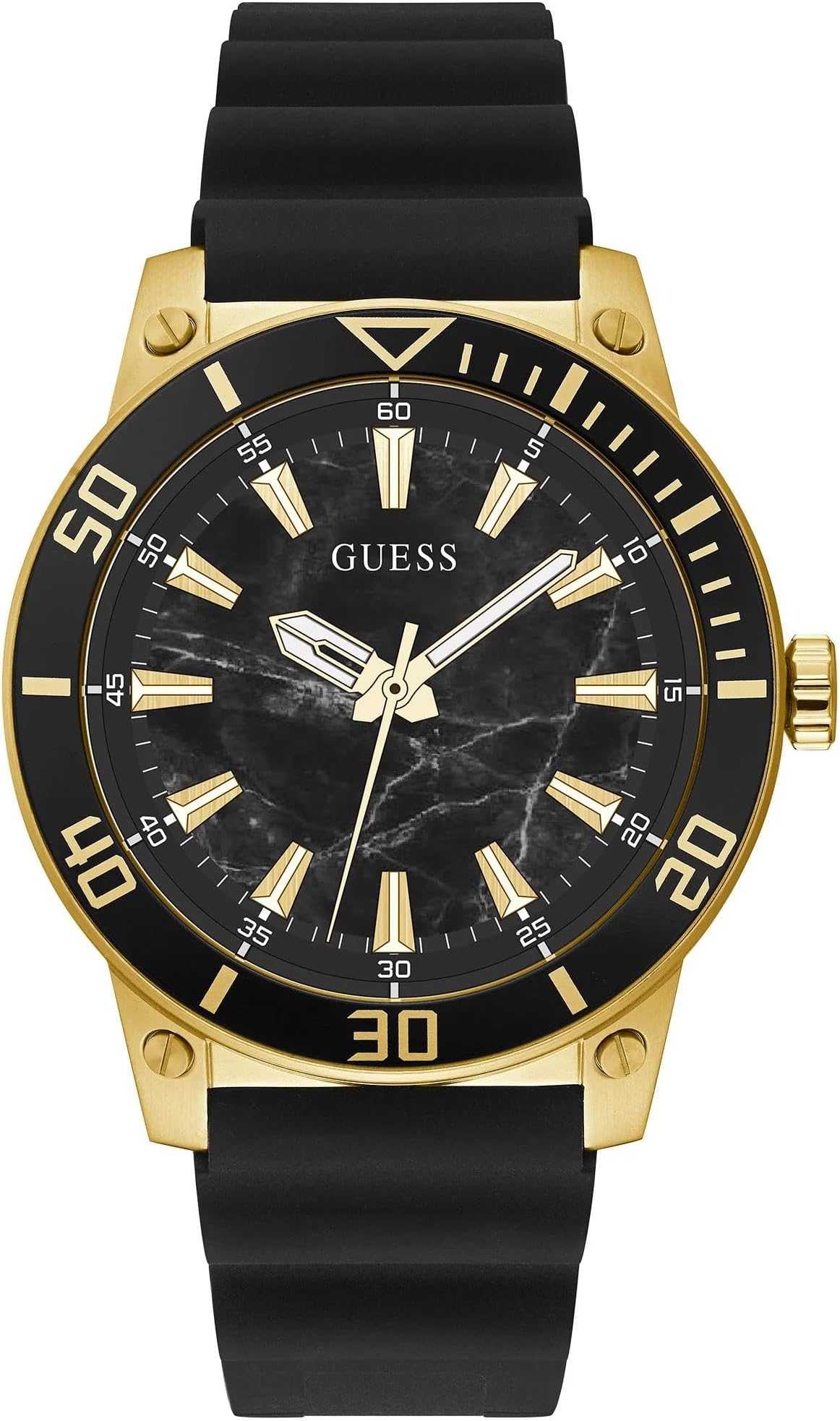 Buy GUESS Stainless Steel Analog Blue Dial Men's Watch-Gw0637G3 at ...