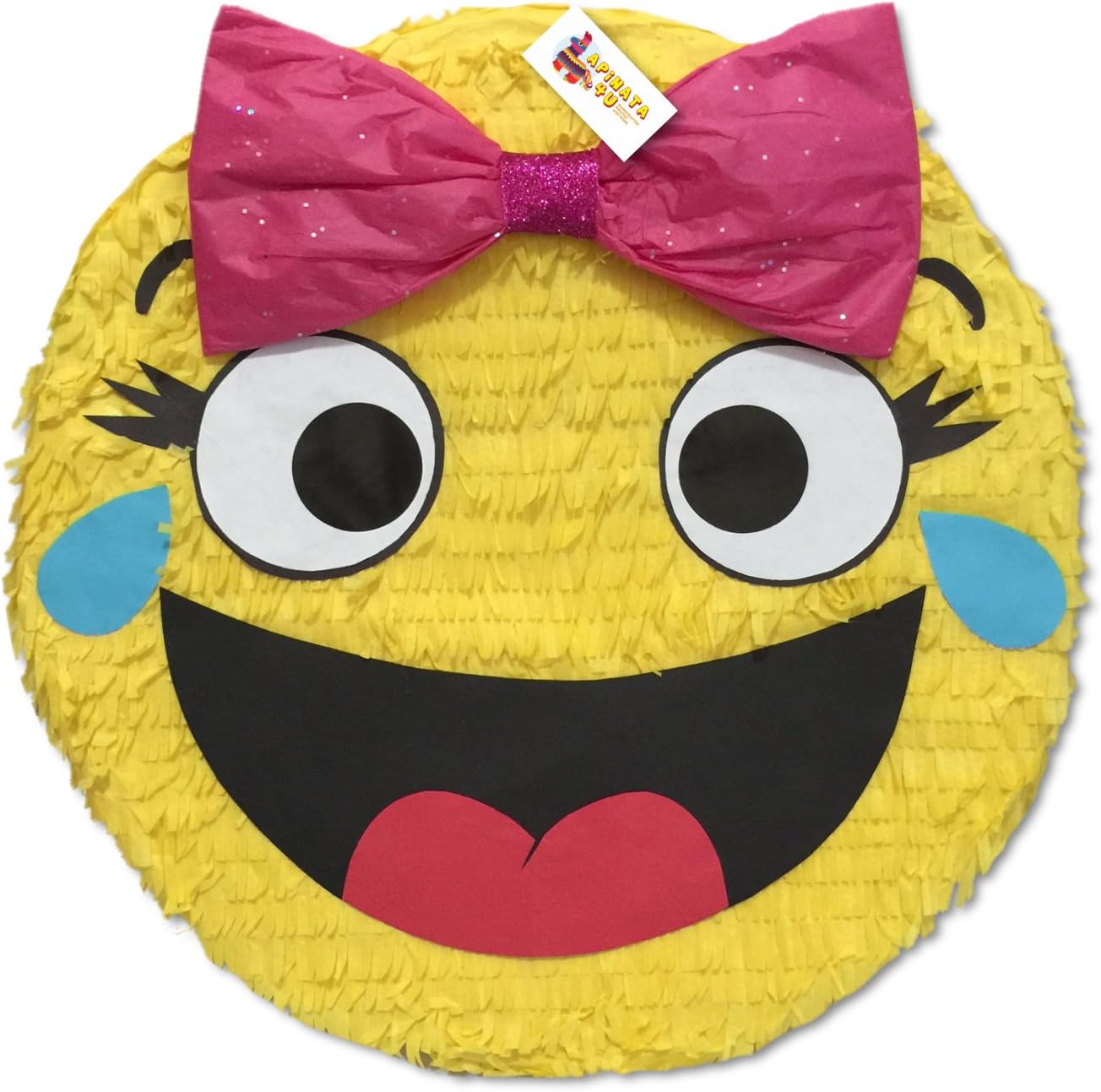 Amazon.com: Girly Laughing Emoticon Pinata by APINATA4U : Toys & Games