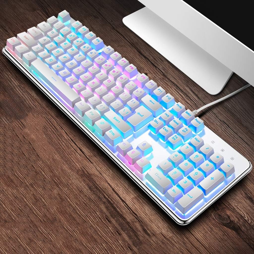 Amazon.com: ARCH LED Wired Keyboard,Keyboard Computer Ergonomic ...