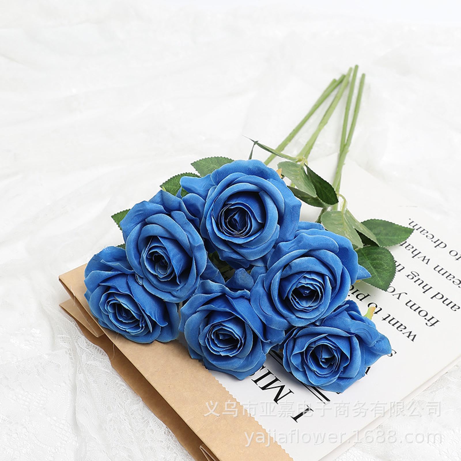 Single Blue Rose