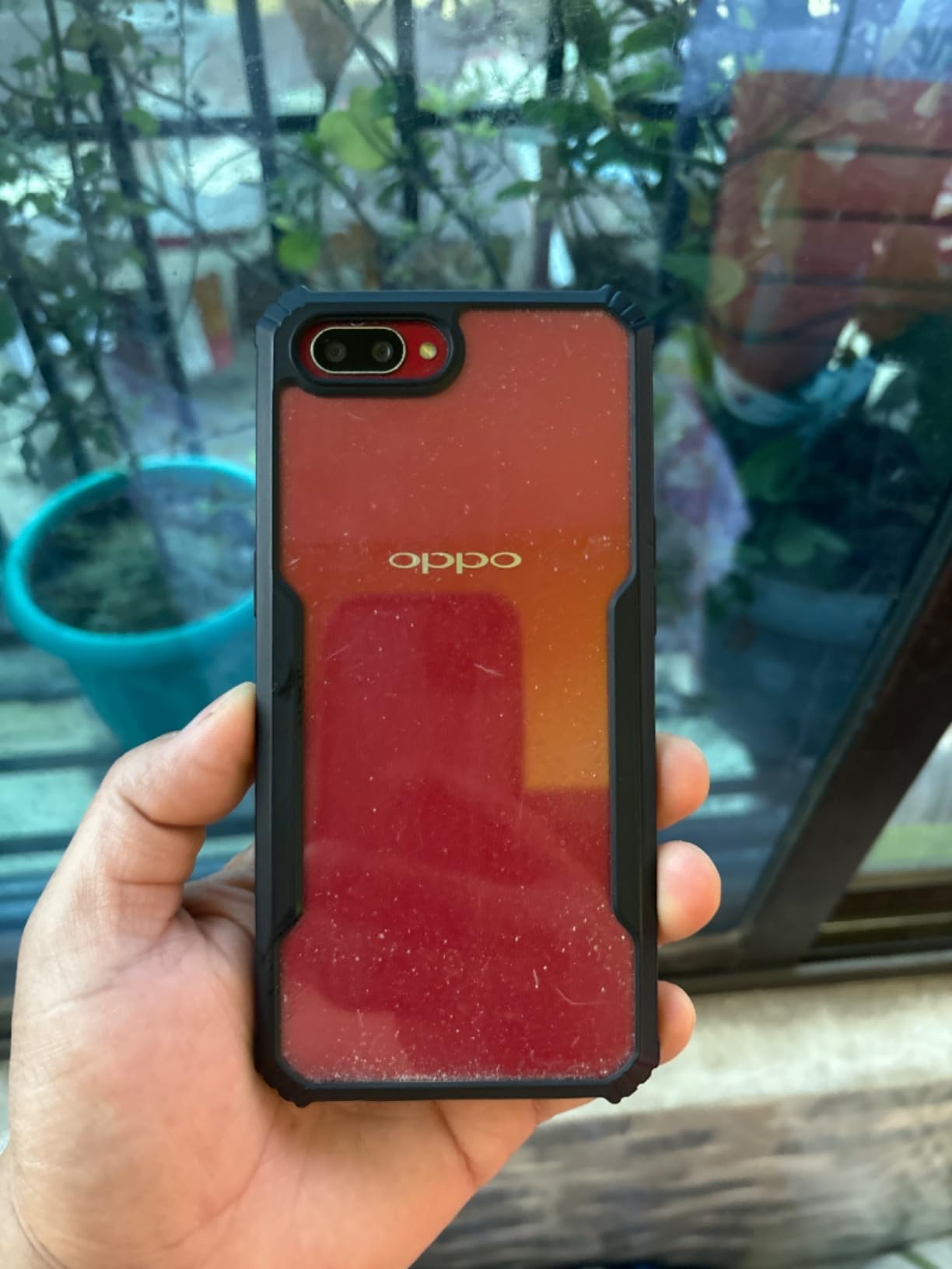 Jkobi Back Cover Case for Oppo A3s (Shockproof with Polycarbonate Clear ...