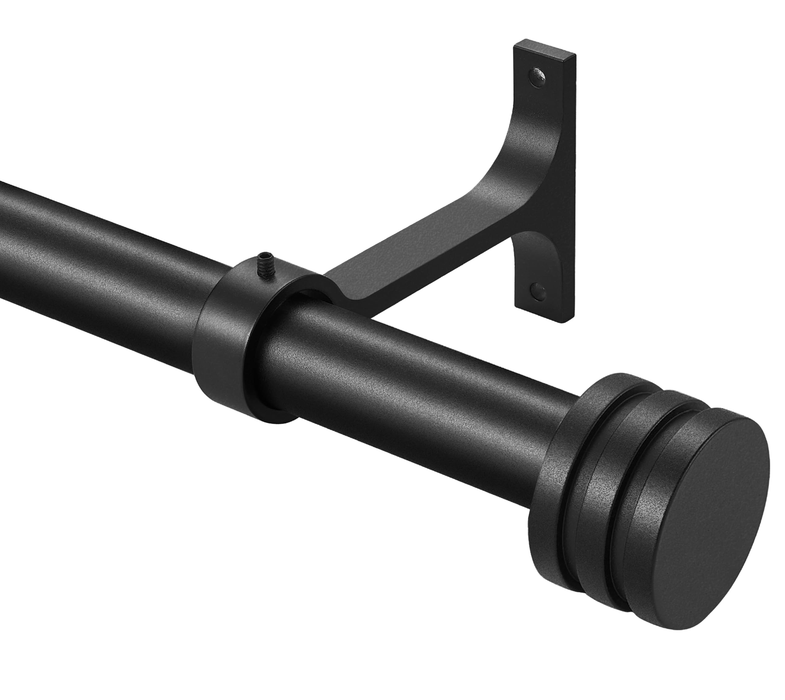 Snapklik.com : Single Curtain Rods 48-84 Inches,1 Inch Heavy Duty ...