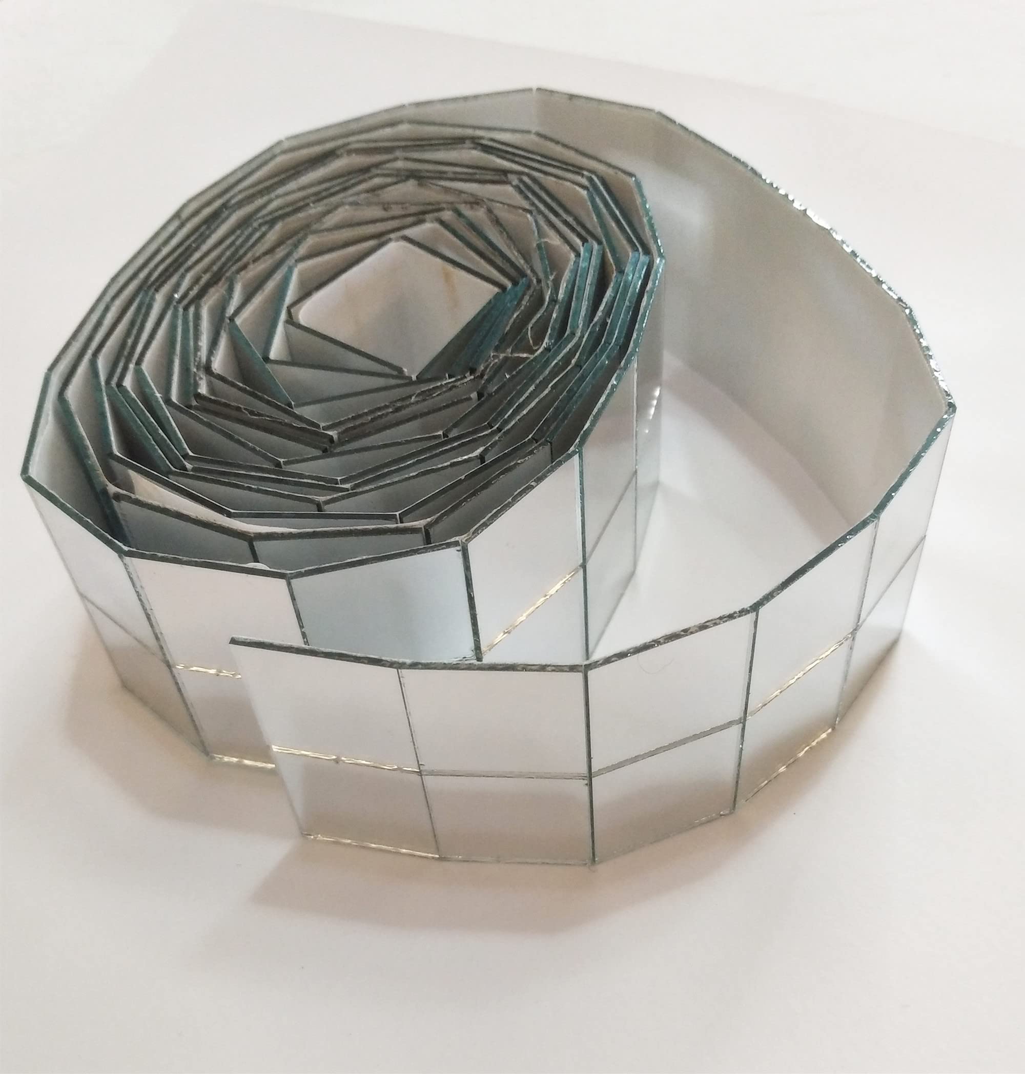 Snapklik.com : 250PCS Of 3/4 Glass Mirror Roll Tiles For Crafts, 2CM ...