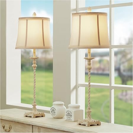 Regency Hill Bentley Traditional French Country Buffet Table Lamp 31.5 ...