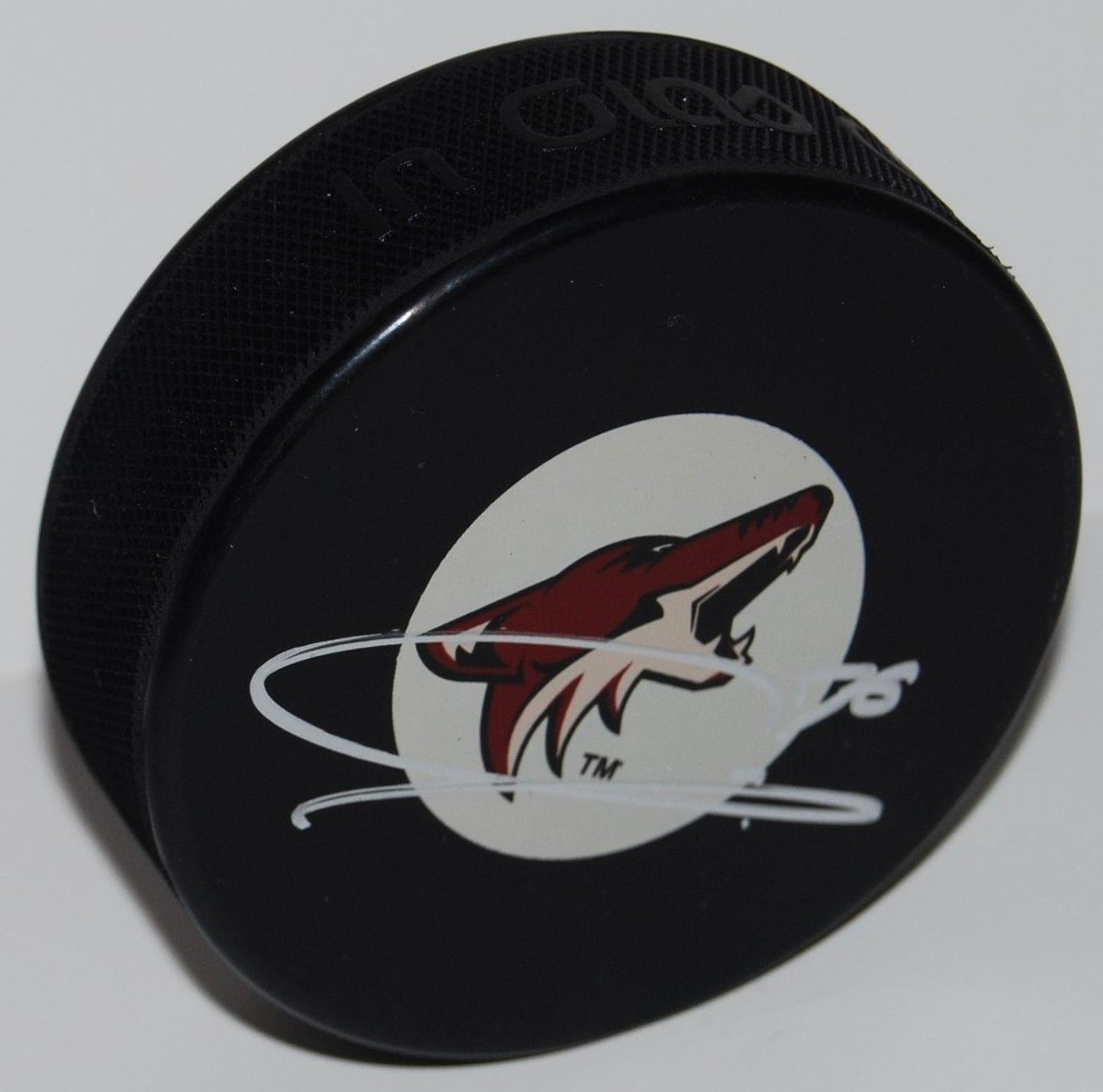 Amazon.com: CHRISTIAN FISCHER signed (PHOENIX COYOTES) souvenir logo ...