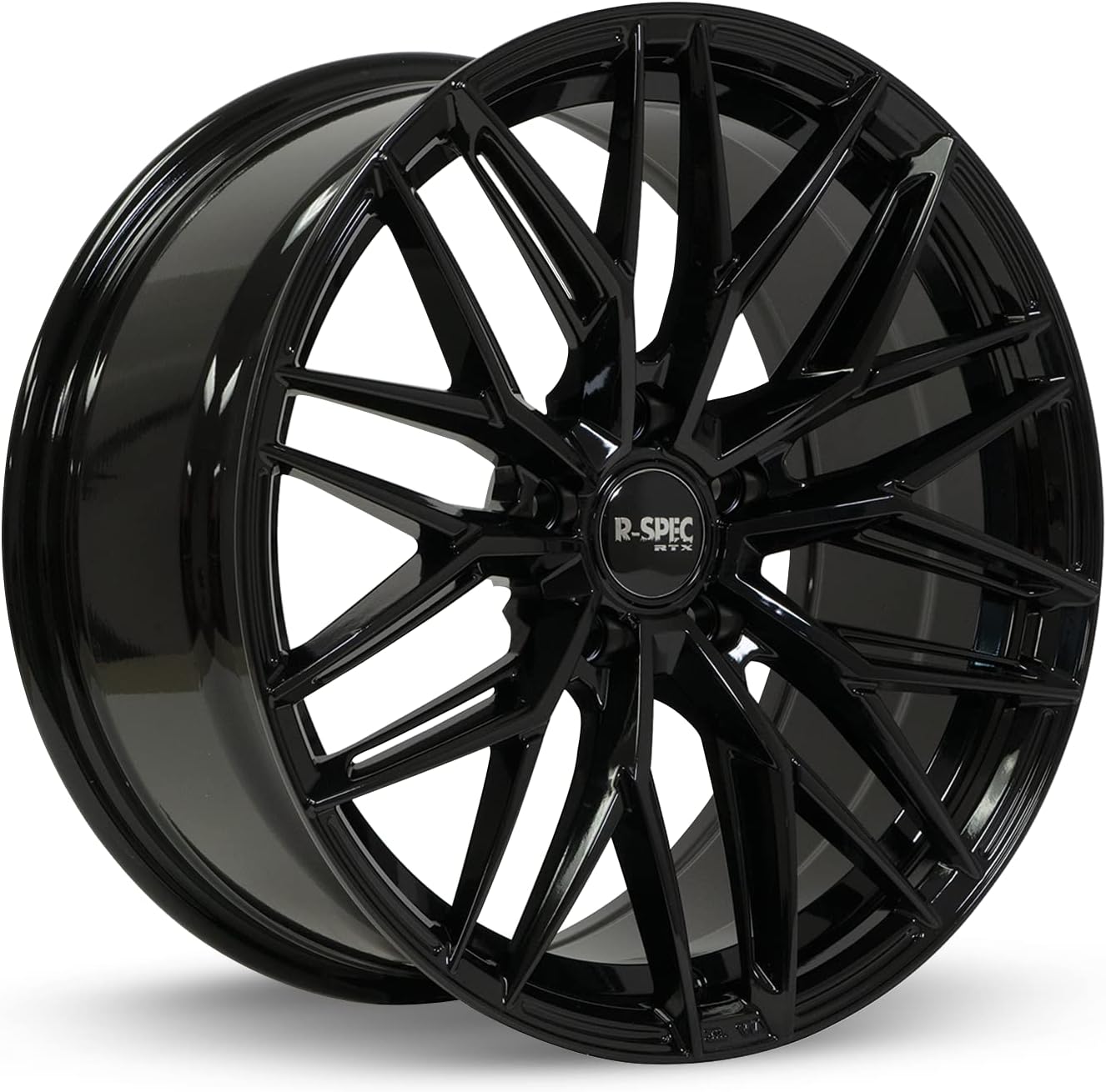 Amazon.com: RTX® (R-Spec), 082845, SW20, Gloss Black, 17x7.5 5x114.3 ...