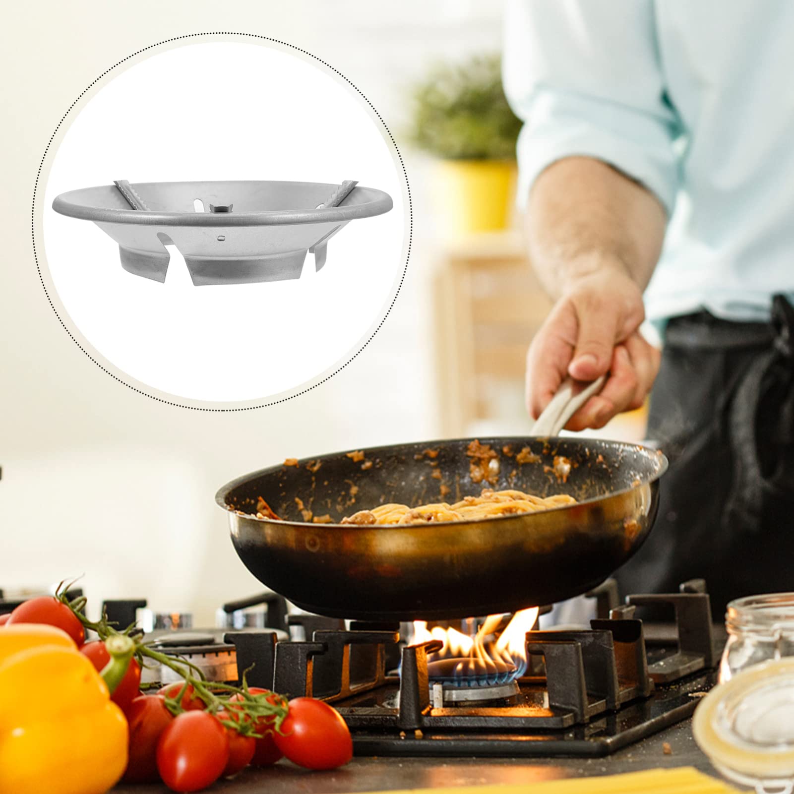 Snapklik.com : Gas Stove Bracket Pan Wok Rack Gas Stove Ring Windproof ...