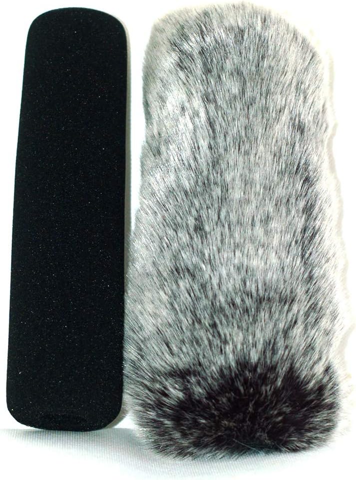 18cm Furry fur MIC Windshield Windscreen Compatible for Rode Ntg-3 ntg ...