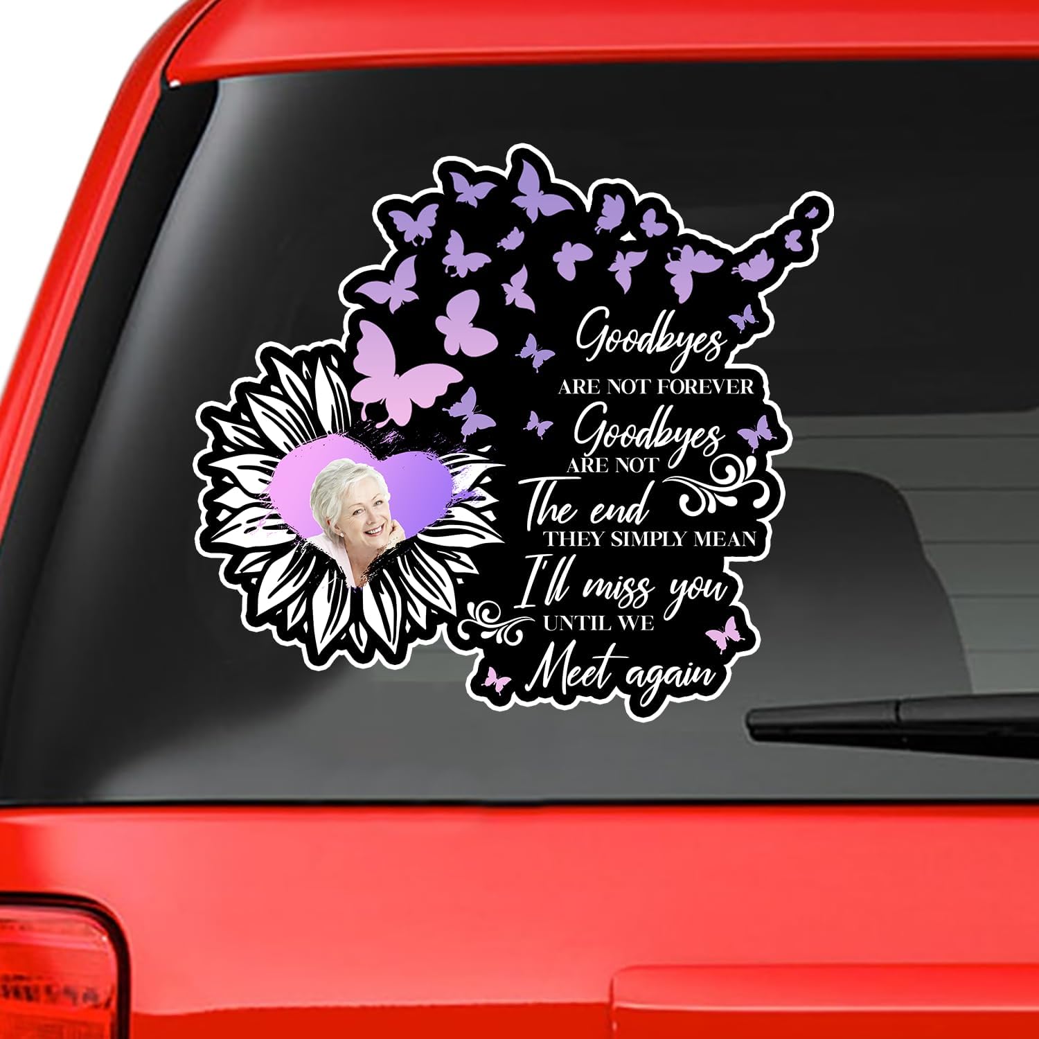 Amazon.com - In Memory Personalized Decal. Loss of Loved One Car ...