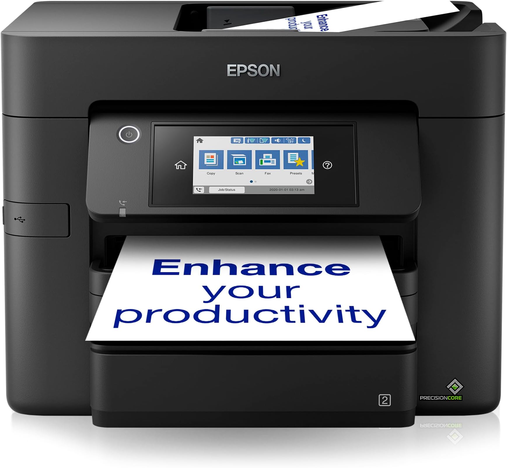 Epson WorkForce WF-4830 All-in-One Wireless Colour Printer with Scanner ...