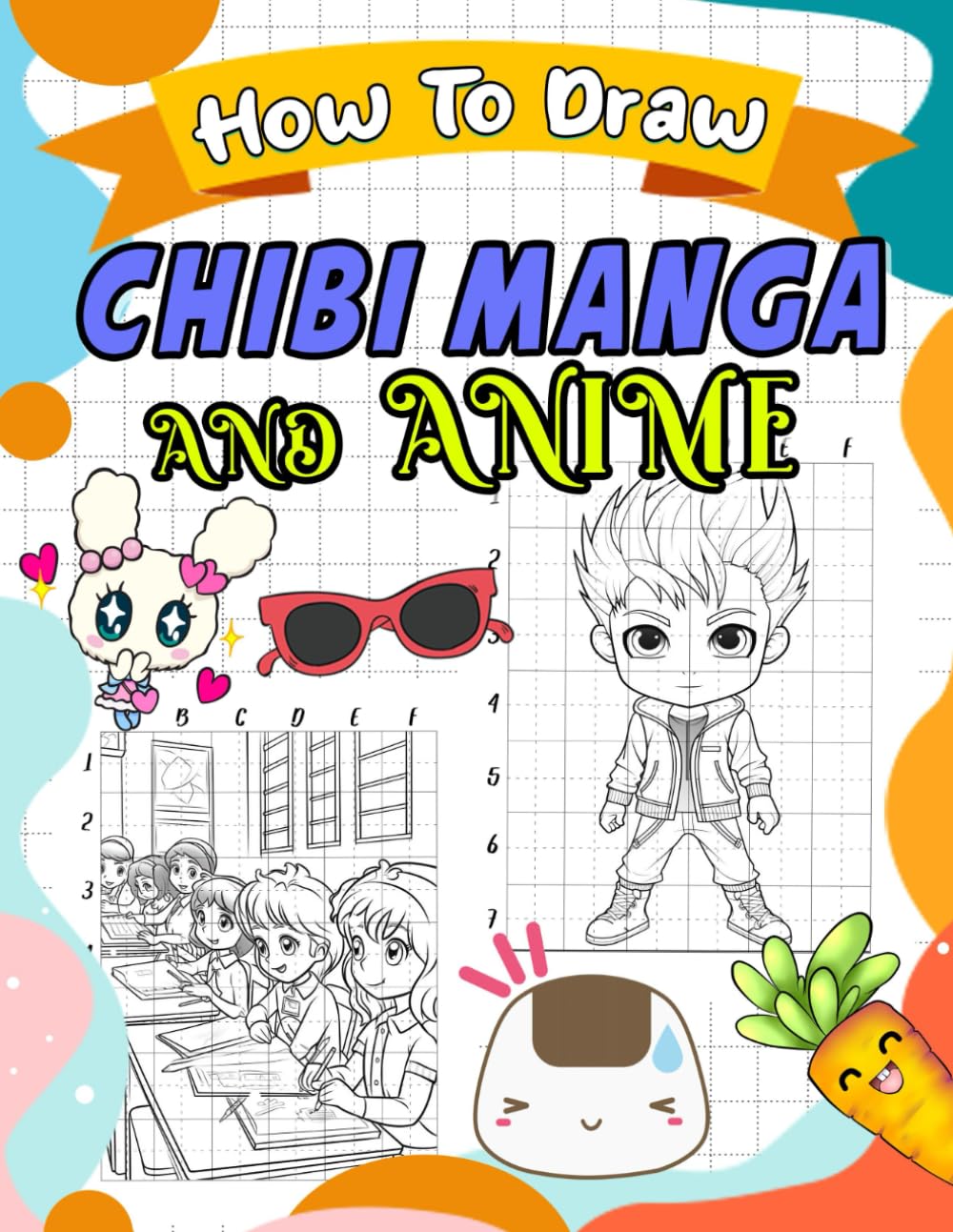 Amazon.com: How To Draw Chibi Manga and Anime: Advanced Coloring Book ...