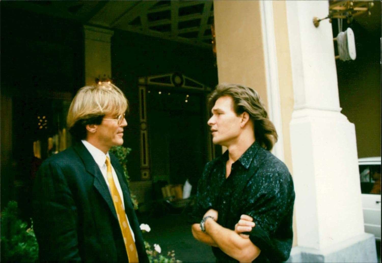 Amazon.de: Fotomax Jens Schünemann und Patrick Swayze - Vintage Press Photo