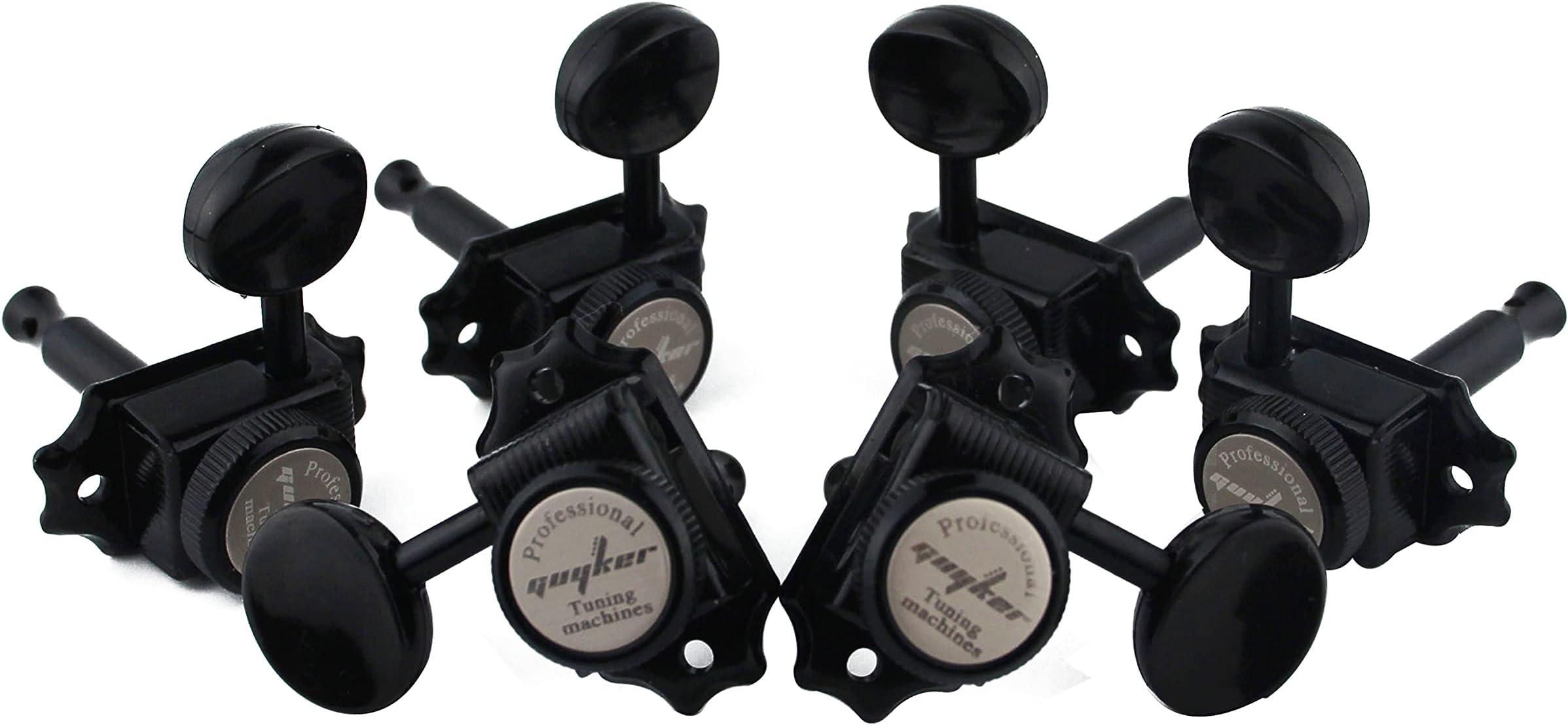 Amazon.com: Guyker 6 In-line Guitar Locking Tuners – 1:18 Locking ...