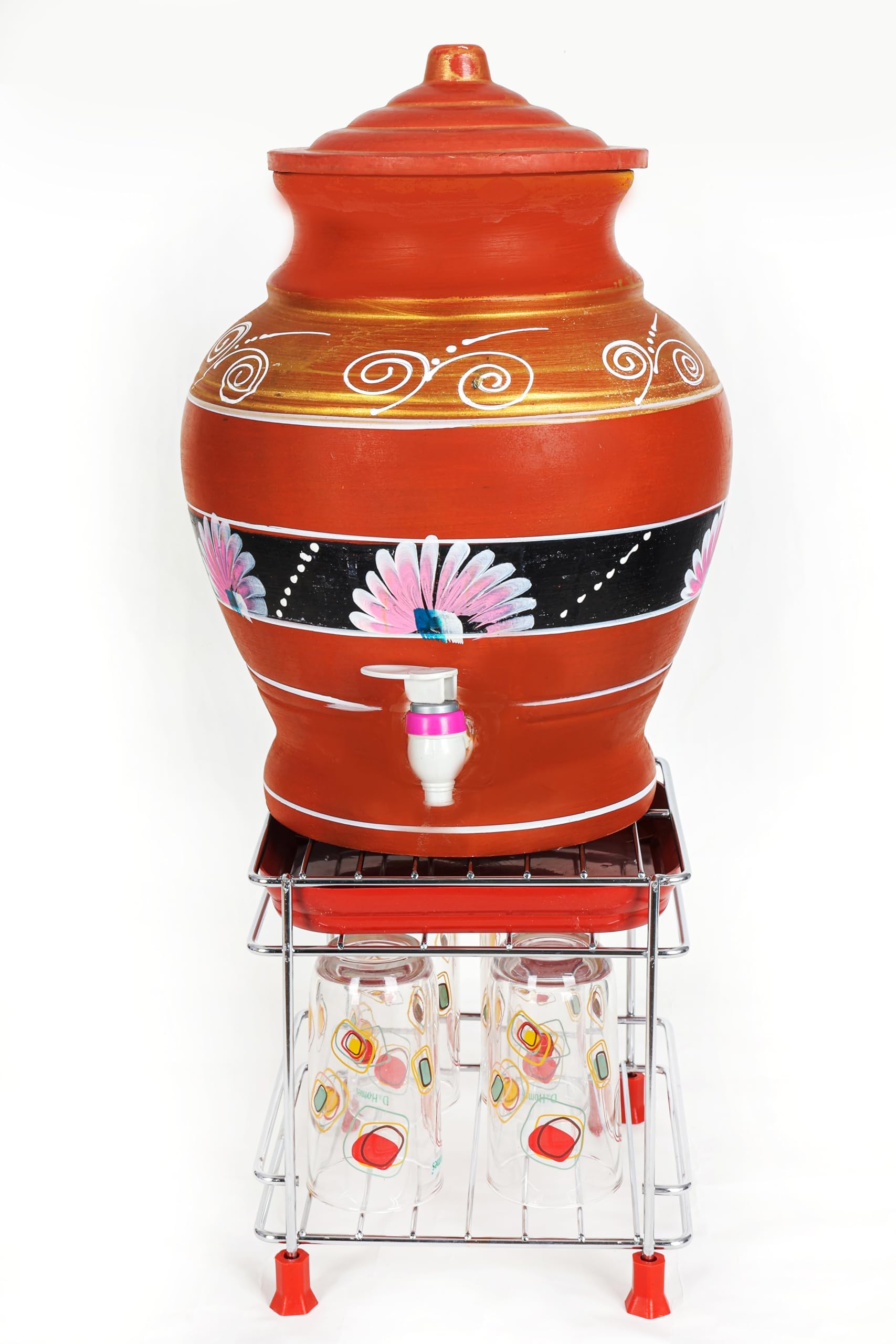 Buy Plantex Heavy Stainless Steel Matka Stand/Pot Stand / Plant Pot ...