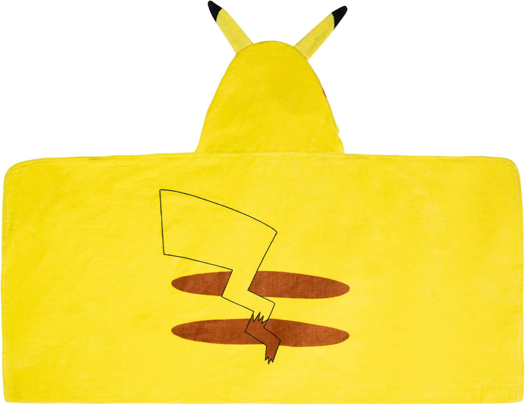 Amazon.com: Pokémon Towel for Boys or Girls | Hooded Pikachu Towel ...