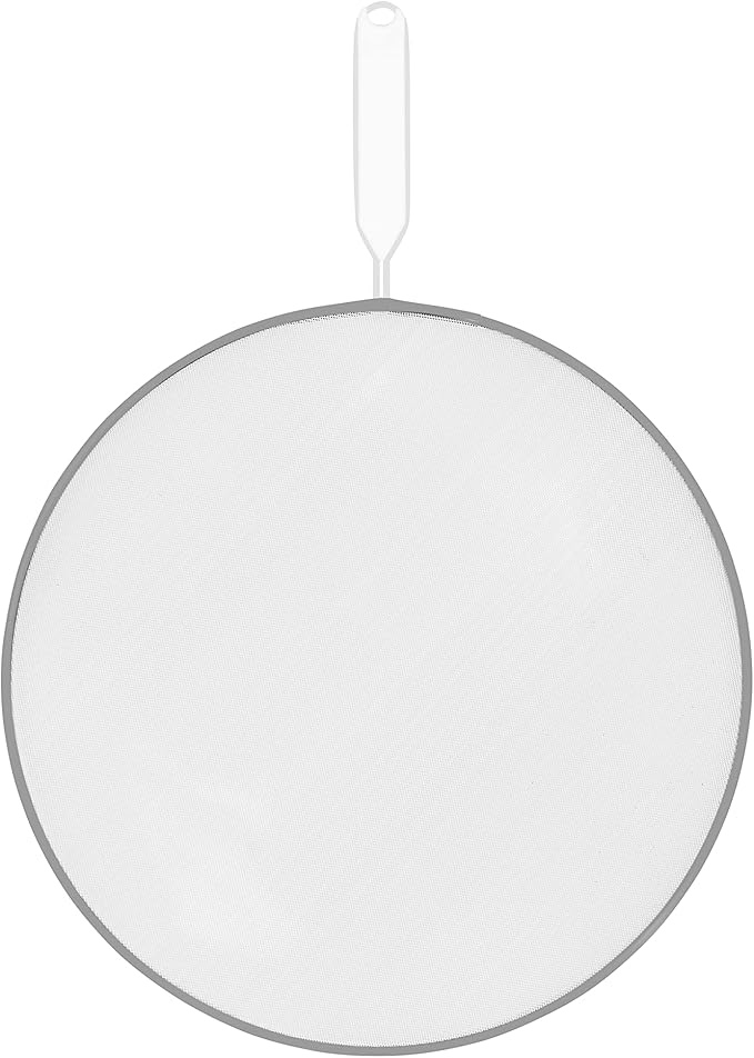 Metaltex Aluminium Mesh Splatter Screen Splash Guard,Silver,33 cm ...