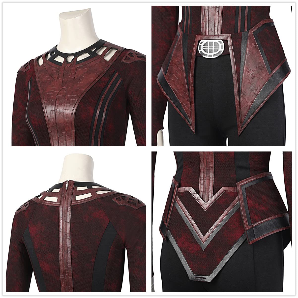 Snapklik.com : Womens Wanda Maximoff Costume Scarlet Outfits Wanda ...