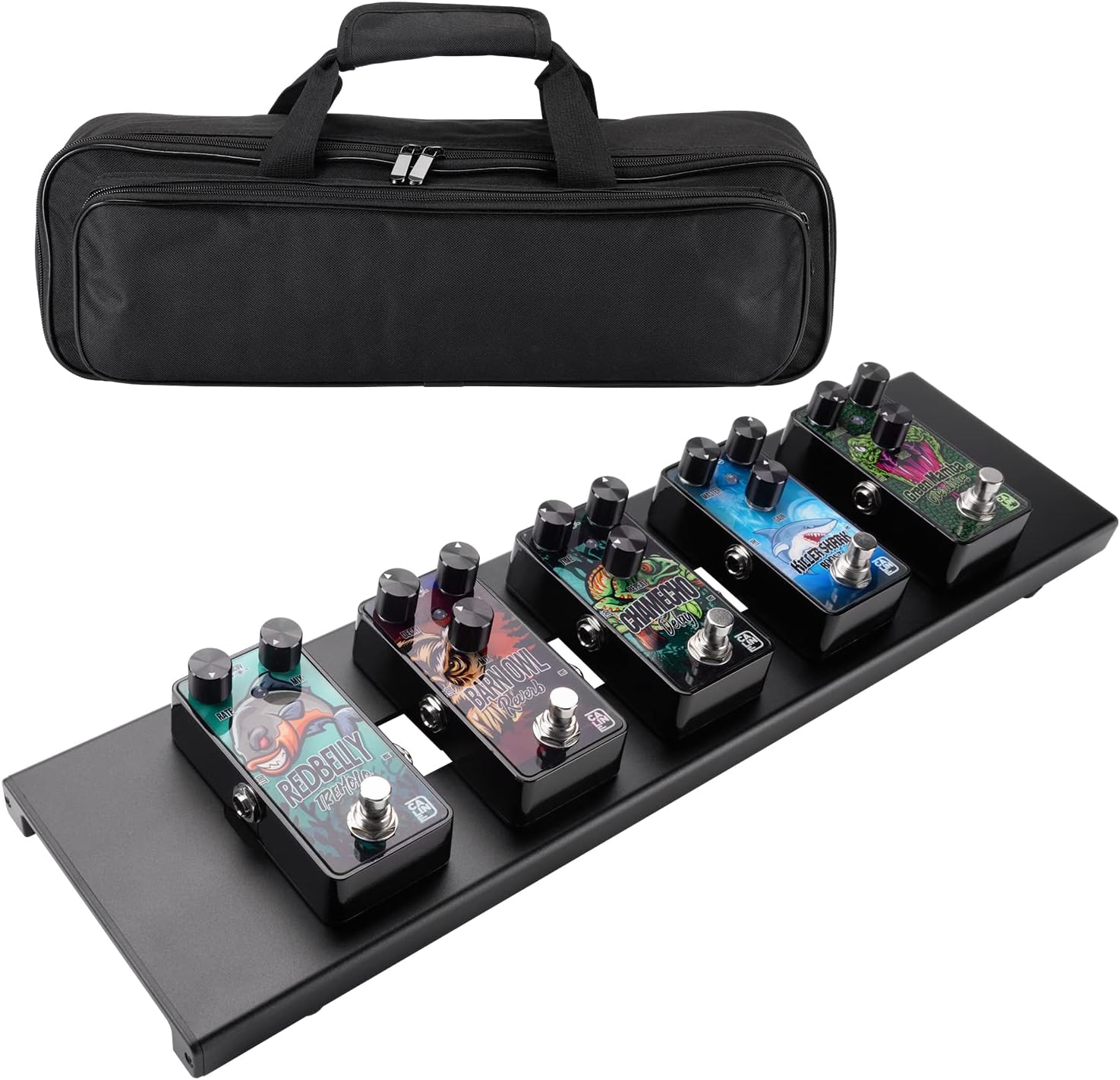 Amazon.com: Pedal Board for Guitar Bass Effects Pedal Small Mini ...