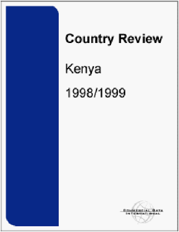 Country Review, Kenya 1998/1999: Kelly, Robert C., Youngblood, Denise ...