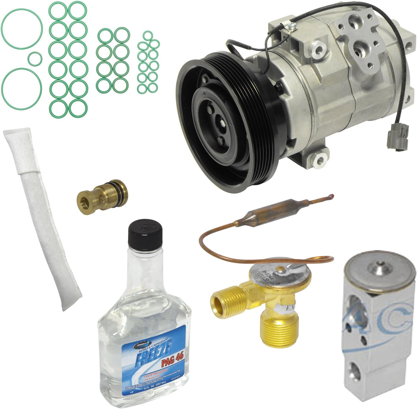 Amazon.com: Universal Air Conditioner KT 4022 A/C Compressor and ...