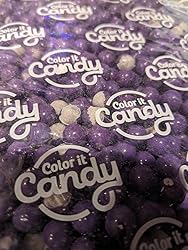 Amazon.com: Color It Candy Dark Purple Sixlets 2 Lb Bag - Perfect For ...