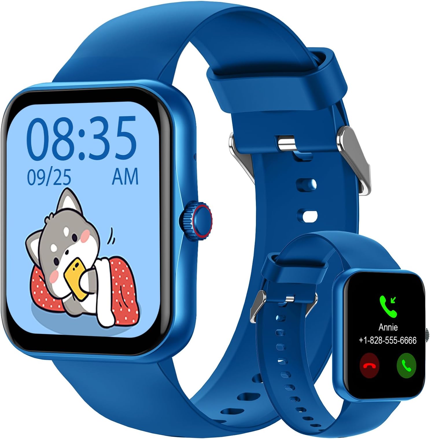 Amazon.com: PTHTECHUS Smart Watch for Kids, 1.83" Fitness Tracker ...