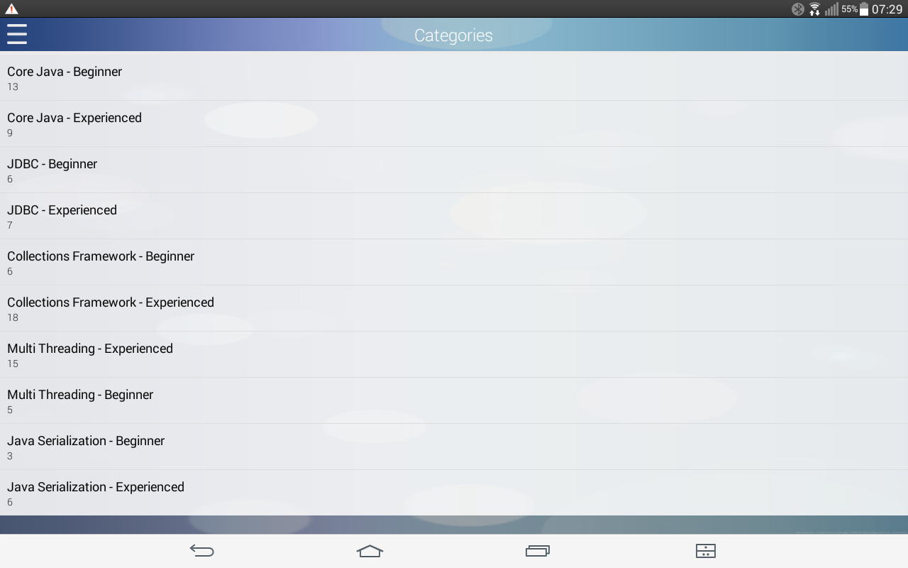 Java Questions and Answers - App on Amazon Appstore