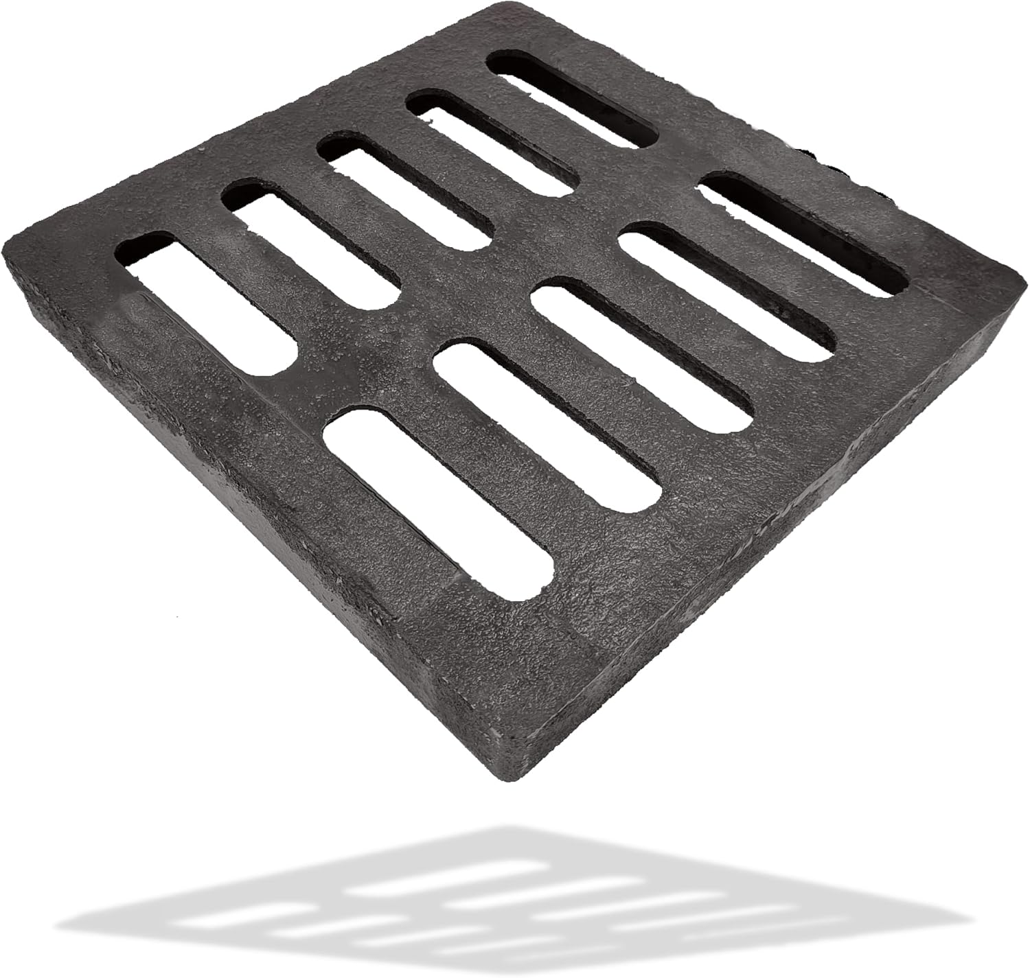 DuuMuut Cast Iron Drain Grate, 9x9 Outdoor Drain Cover, B125 Class ...