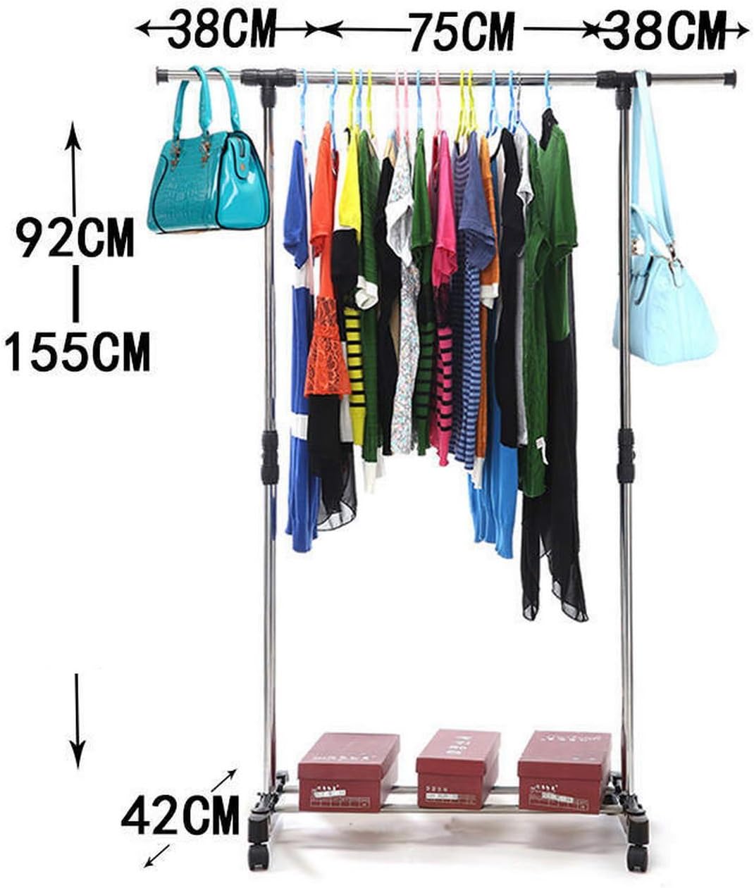 Amazon.com: simple clothes rack racks balcony drying racks hangers cool ...