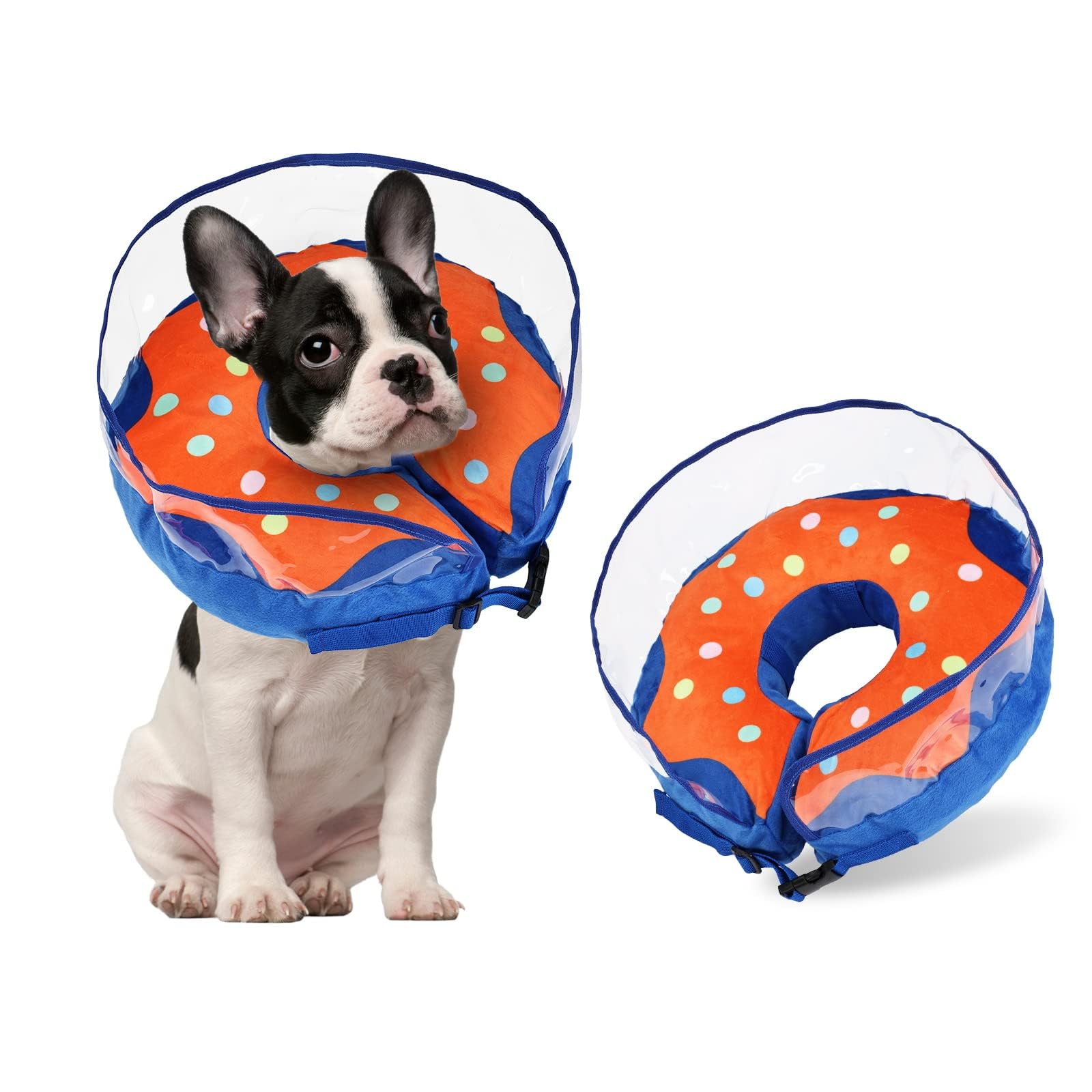 Amazon.com : Crazy Felix Inflatable Dog Cone for Medium, Large, Small ...