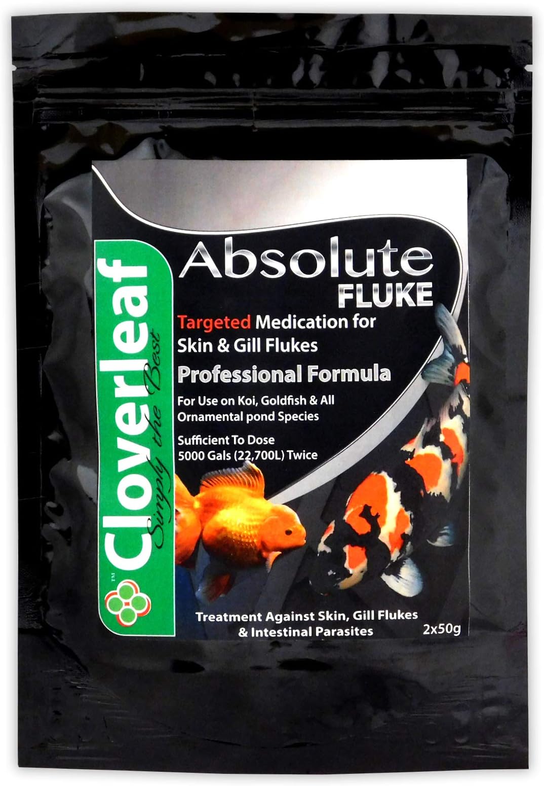 Cloverleaf Absolute Parasite + Pond treatment 1kg : Amazon.co.uk: Garden