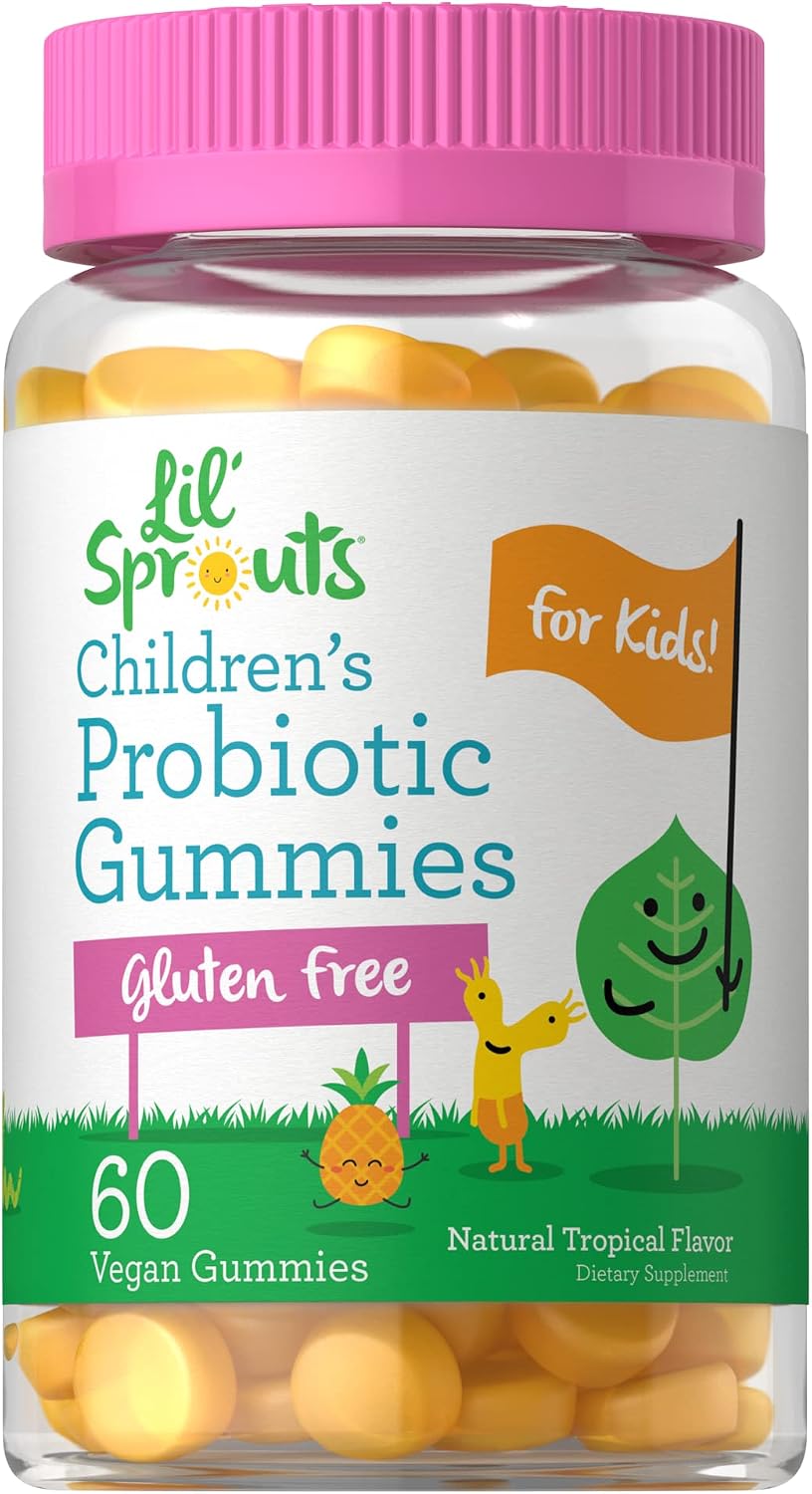 Amazon.com: Carlyle Children's Probiotic | 60 Gummies | Tropical Flavor ...