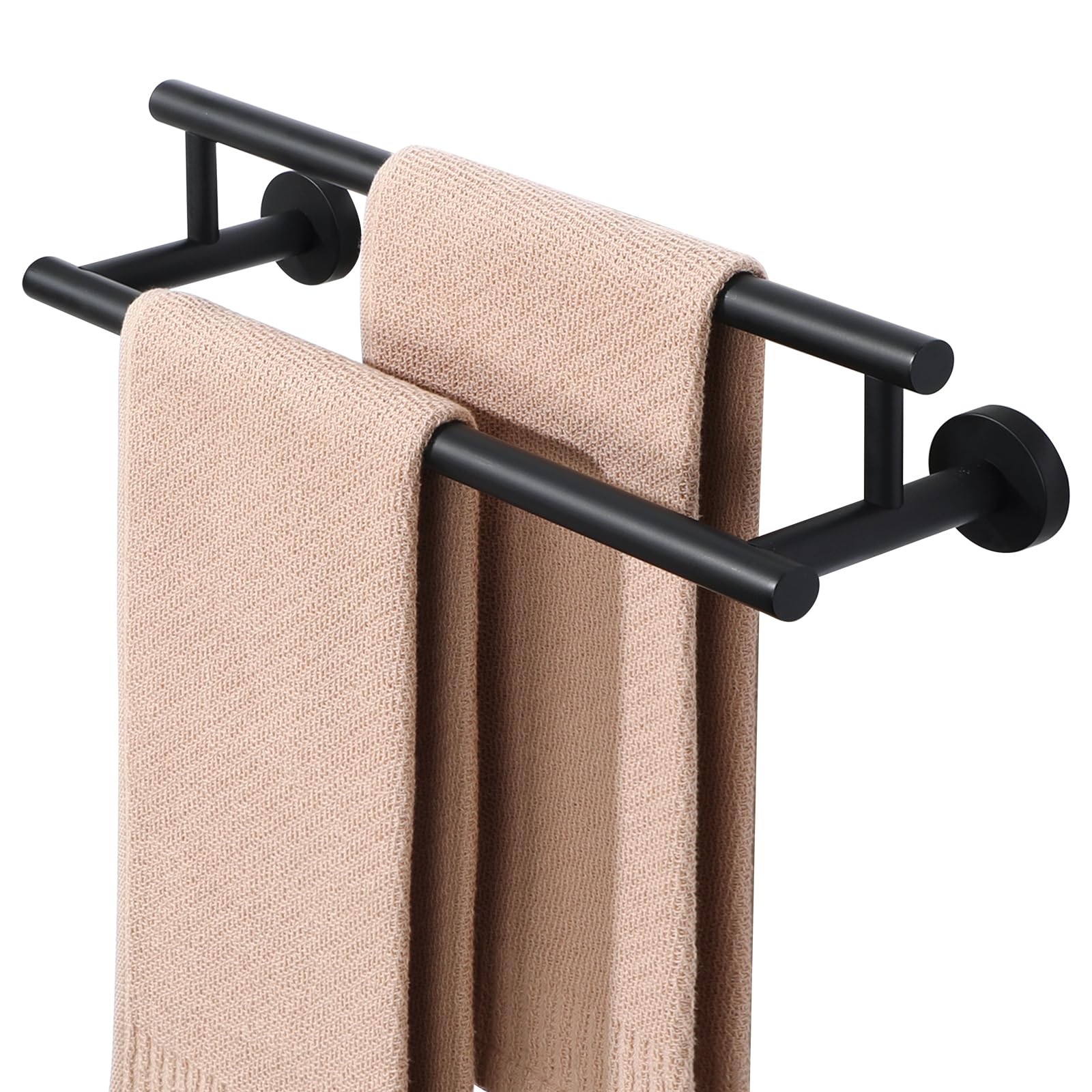 Snapklik.com : Double Bath Towel Bars,12 Inch Towel Racks For Bathroom ...
