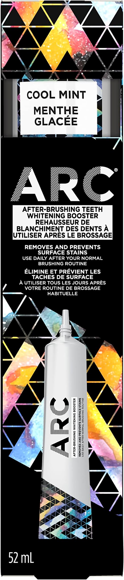 Arc After-Brushing Teeth Whitening Booster, 52mL, Cool Mint : Amazon.ca ...