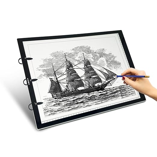 XECH Sketch Pad LED Drawing Board A3 Size X Board Big Tracing Boards For Kids Artists Students xech-sketch-pad-led-drawing-board-a3-size-x-board-big-tracing-boards-for-kids-artists-students