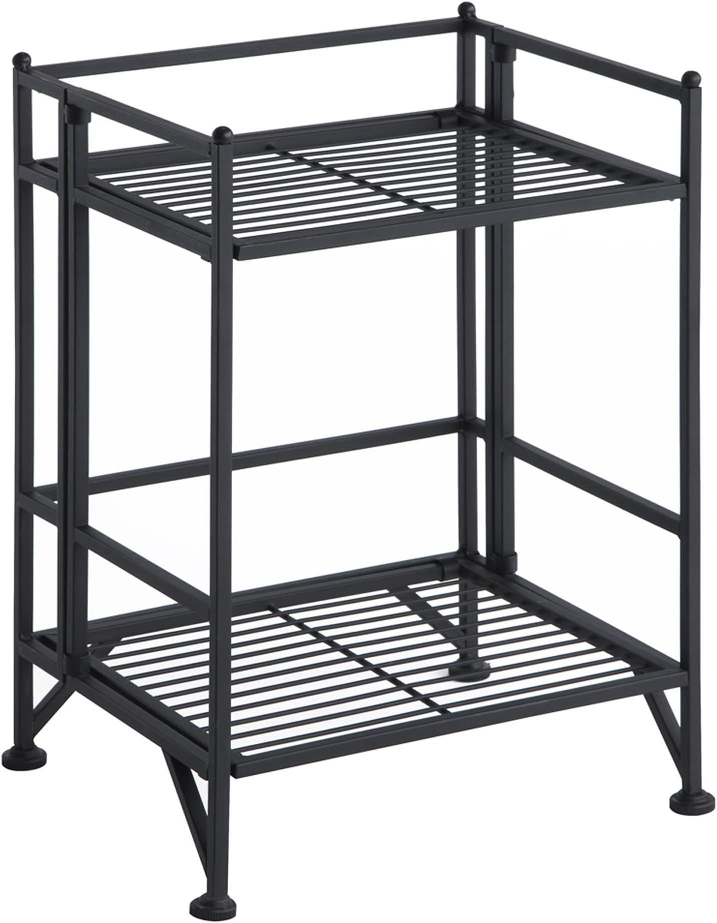 Amazon.com: YSSOA 2-Tier Shelving Unit, 15" W x 13.8" D x 15" H Wire ...