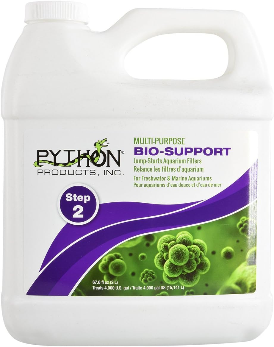Amazon.com : Python Multi-Purpose Bio-Support Jump Start Aquarium Filter, 67.6 oz : Pet Supplies