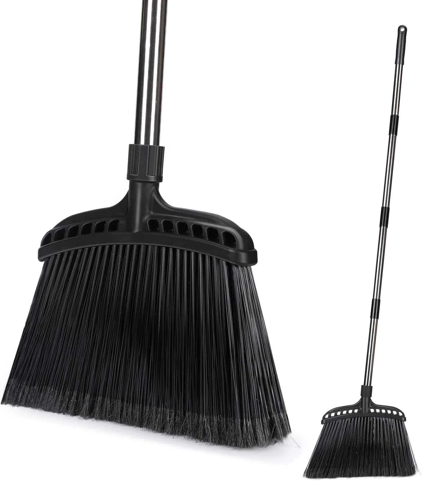 Balai de 61 cm pour le nettoyage du sol avec manche de 165,1 cm de long ...