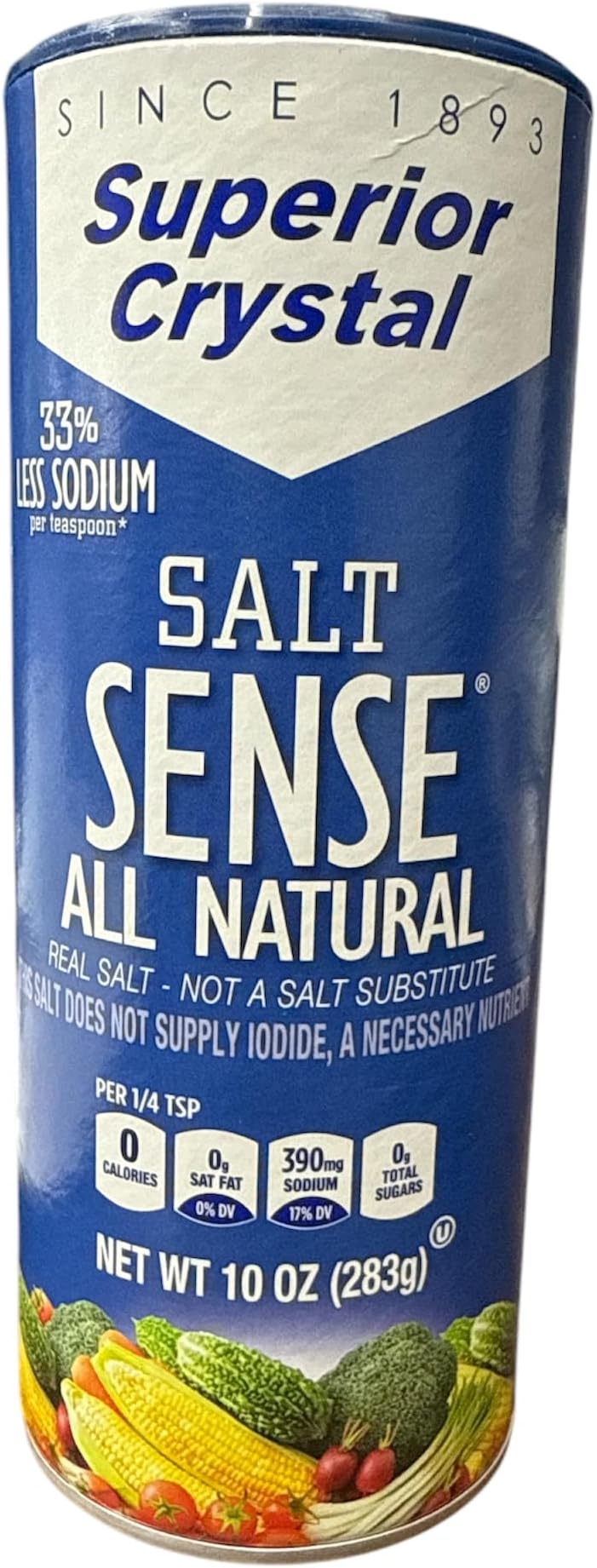 Amazon.com : Salt Sense Iodized 3 pack : Grocery & Gourmet Food
