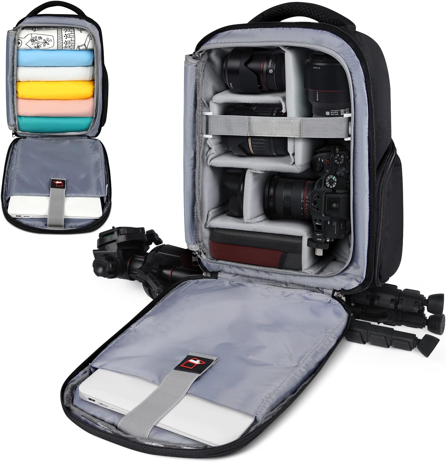 Amazon.com : Case Logic CPL-108GY Backpack for DSLR Camera and iPad ...