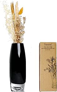 Amazon.co.jp: Vaseed 割れない 花瓶 ポリカーボネート おしゃれ花器 高さ18cm 幅7cm (ブラック) : ホーム＆キッチン