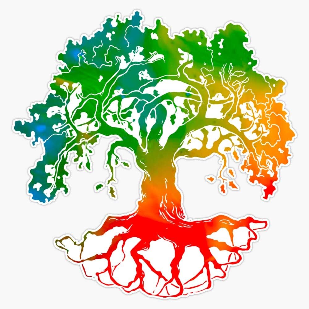 Amazon.com - Decorative Celtic Tree Of Life - 4.5 Inch Vinyl Sticker ...
